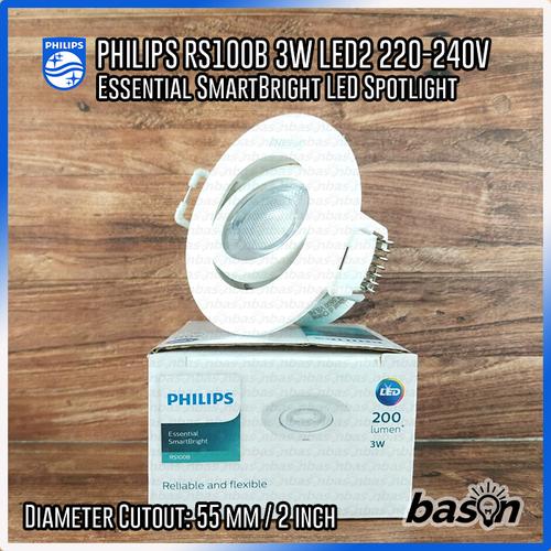 Jual PHILIPS RS100B 3W 200lm D55 220V Essential SmartBright LED ...