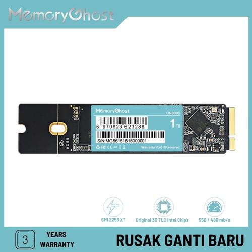 Jual Memory Ghost SSD Macbook SATA 128 GB TIDAK Butuh Adapter - Jakarta ...