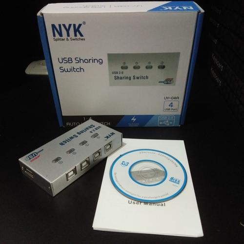 Jual NYK USB Auto Switch Printer 4Port - Jakarta Pusat - Kalong77 | Tokopedia