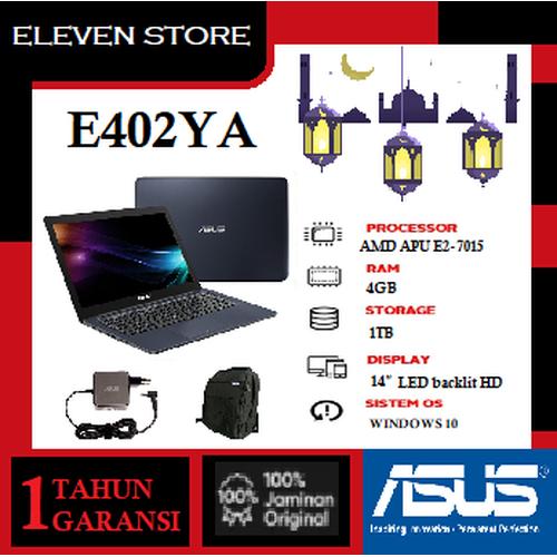 Jual LAPTOP ASUS E402YA - AMD E2-7015 - 4GB RAM - 1TB HDD - Win 10 ...