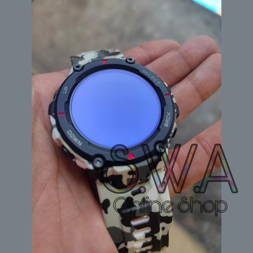 Jual Huami Anti Gores Kaca Biru Tempered Glass untuk Smartwatch Huami ...