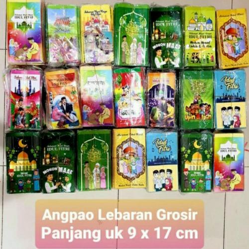 Jual Angapo Lebaran Ukuran Panjang isi 10 Lembar Angpao Hari Raya ...
