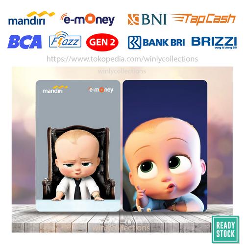 Jual KARTU EMONEY MANDIRI BCA BNI BRI BOSS BABY ANIMASI DREAMWORKS - 2 ...