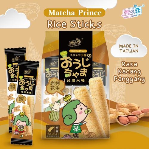 Jual MATCHA PRINCE RICE ROLL PEANUT 140GR - Kab. Tangerang - loegwshop ...