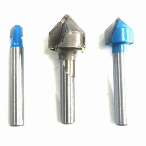 Jual Mata Router ACP 1/4"x5/8"x5/8" 90° V type Grooving Bit Heavy Duty ...