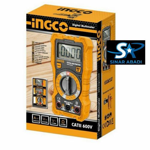 Jual DM2002 DIGITAL MULTIMETER MULTITESTER LCD DISPLAY INGCO SUPER ...