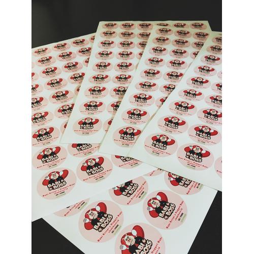 Jual Cetak Stiker Vinyl A3 Stiker Makanan Label Minuman Waterproof ...