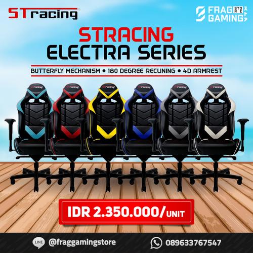 Jual STRacing / ST Racing Gaming Chair Electra Series Kursi Gaming ...