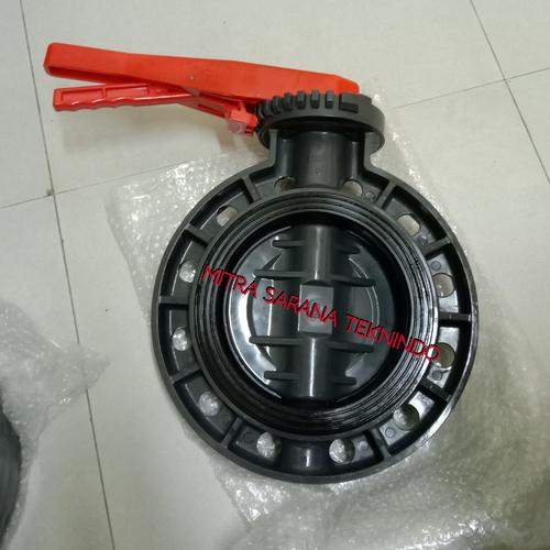 Jual Butterfly Valve PVC 3" inch / DN80 - Jakarta Barat - Mitra Sarana ...