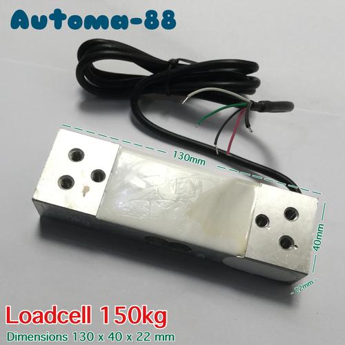 Jual Loadcell 150 kg Load cell 150kg Sensor Timbangan Digital 3 Lubang ...