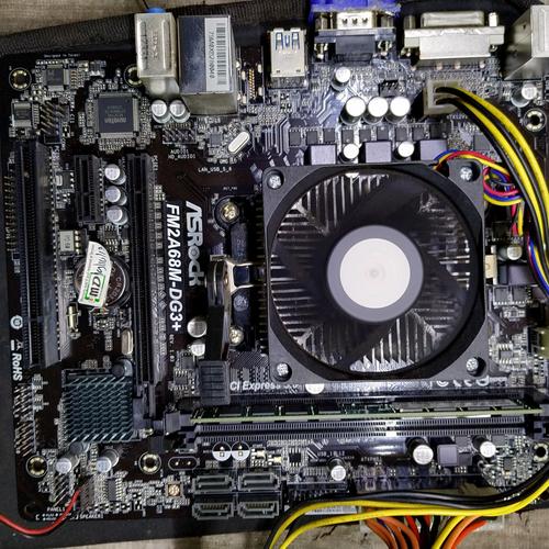 Jual Motherboard AMD FM2A68M-DG3+ ASRock APU - Kab. Bekasi - Comberkah ...