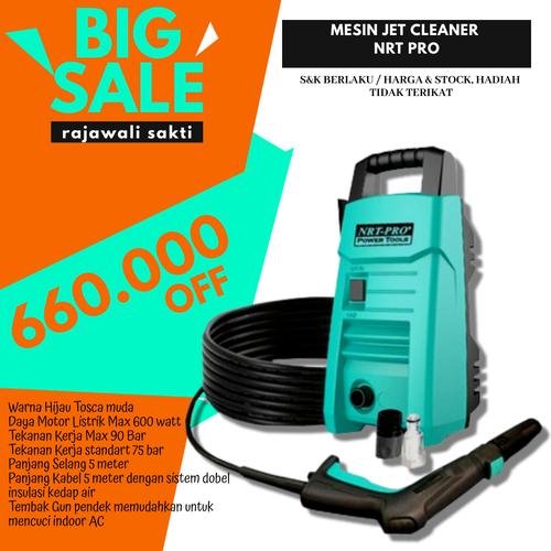 Jual Mesin Steam Pencuci Mobil Sepeda Motor Jet Cleaner NRT PRO RS75HD ...