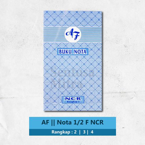 Jual AF Buku Nota 1/2 Folio NCR 2 , 3 , 4 ply / rangkap Kontan Murah ...