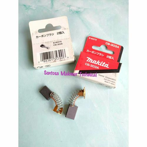 Jual MAKITA 303 A Carbon Brush Arang Bostel Kul CB 303A ASLI ORIGINAL ...