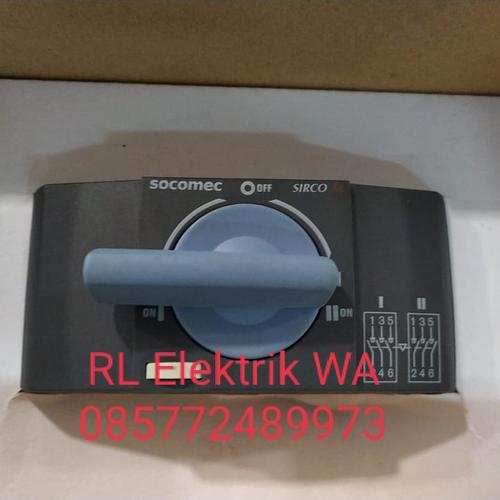 Jual COS CHANGE OVER SWITCH SOCOMEC SIRCOVER M 40A 4 POLE - Jakarta Pusat - RL Elektrik | Tokopedia