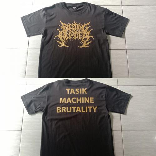 Jual BLEEDING MURDER logo gold - TS - Hitam, XL - Kab. Tangerang ...