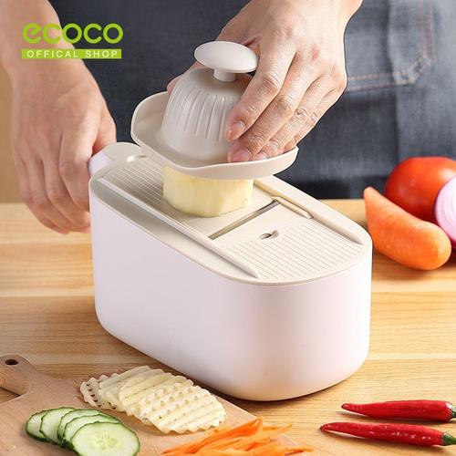 Jual Ecoco Multifunctional Vegetable Cutter Alat potong sayur buah 6in1 ...