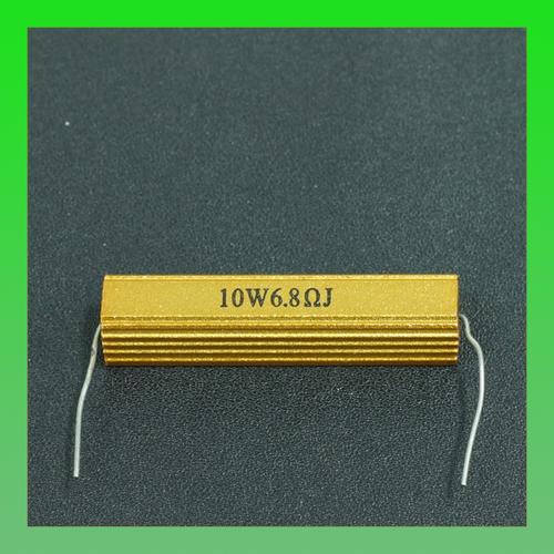 Jual Resistor 10W 6,8ΩJ Aluminium Shell / 10 watt 6.8 ohm / R / TAIWAN ...