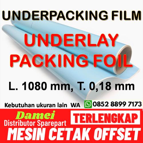 Jual Underlay Packing Film Mesin Cetak Offset Heidelberg Underpacking ...