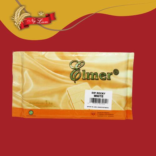 Jual ELMER Chocolate Compound Dip Rocky - White 1 kg - Kota Bandung ...