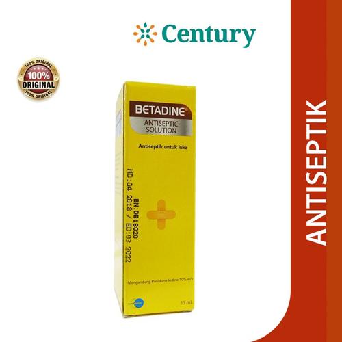 Promo BETADINE SOL 15M / ANTISEPTIK / ANTIBAKTERI / OBAT LUKA / INFEKSI ...