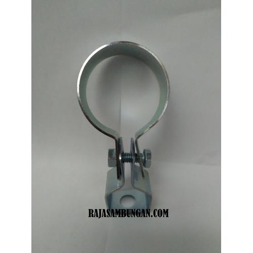 Jual Klem Gantung Besi 1 1/4 inch Besi Polos Holder Clamp Pengencang ...