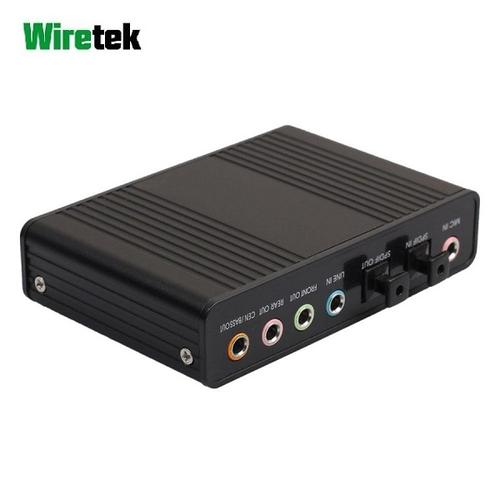 Jual USB Optical Sound Card External 6 Channel WIRETEK - Jakarta Pusat ...