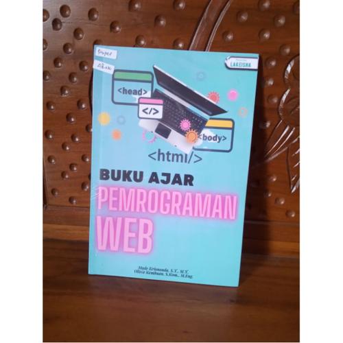 Jual 292. BUKU AJAR PEMROGRAMAN WEB - Kab. Klaten - Penerbit Lakeisha ...