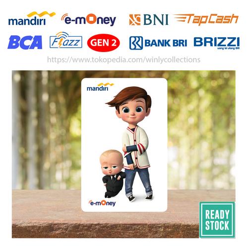 Jual EMONEY MANDIRI BCA BNI BRI ANIME THE BOSS BABY DREAMWORKS - 1 SISI ...