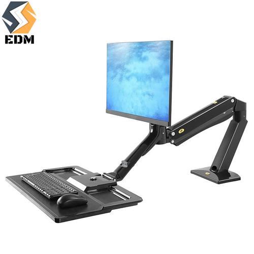 Jual Bracket Monitor 24 27 32 35 inch, NB FC40 Single Monitor Desk ...