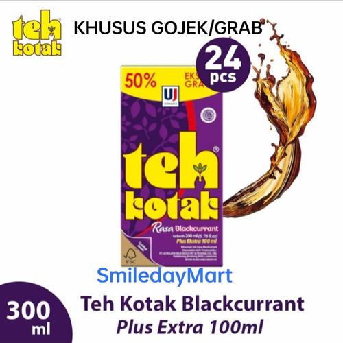 Jual Teh Kotak Ultra Rasa Blackcurrant 300ml | Teh Kotak 300 ml Rasa ...