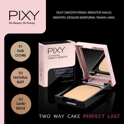 Jual PIXY UVW TWC Perfect Last Compact Pixy bedak padat - 02 Natural Buff - Kota Tangerang ...