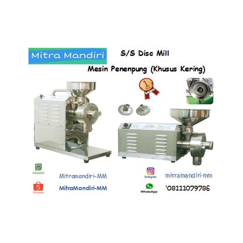 Jual S/S Disc Mill/ GETRA SY-1200, SY-2200/ Mesin Penepung Khusus ...