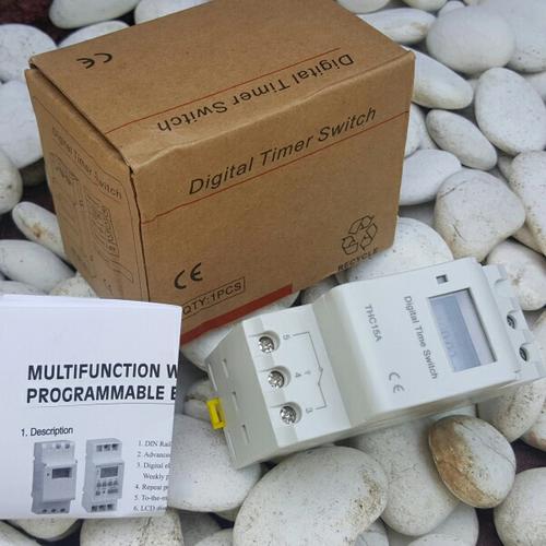 Jual Timer Digital DIN rail 220V - Kota Bekasi - AA | Tokopedia