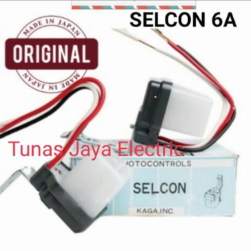 Jual Photocell Sensor Cahaya 6A SELCON Original/Asli JAPAN - Kota ...