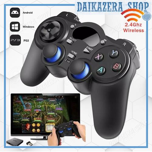 Jual JoyStick Wireless 2.4GHz Gamepad for Smart TV, Notebook w/ USB ...