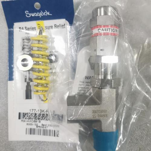 Jual Swagelok SS-R4M8F8 + Spring 177-13K-R4-B Set 24-51Bar Calibration ...