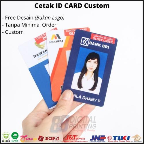 Jual Promo Cetak ID Card 1 Sisi / Custom ID Card Terlaris - 1 Sisi ...