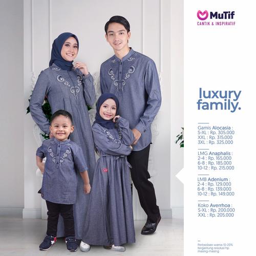 Jual Baju Mutif Sarimbit Luxury Family/Couple Muslim/Hijab Fashion ...