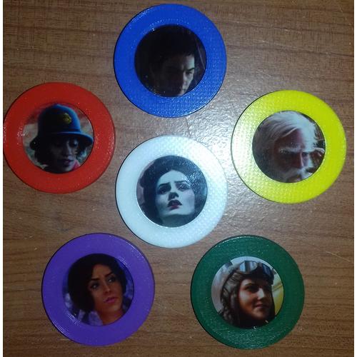 Jual ARKHAM HORROR LCG Characters-Chip Tokens - COMPLETE SET - Kota ...