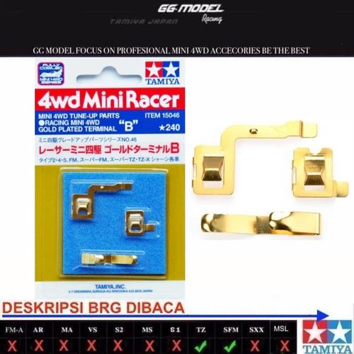 Jual TAMIYA 15046 GOLD PLATED TERMINAL B (TZ/TZX- SFM) - LOOSEKIT ...