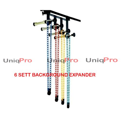 Jual Expander 6 set Background Bar Manual Stand kain Layar Roller ...