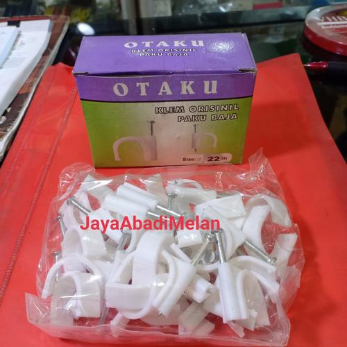 Jual KLAIM PIPA 1/2 INCH PAKU BETON / CABLE CLIP NO 22 / KLEM PIPA 1 ...