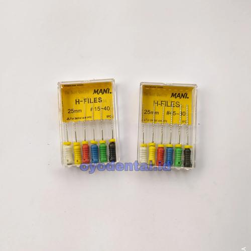 Jual Dental H file 25mm / Hfile / Hedstrom file / hedstroem 15-40 45-80 ...