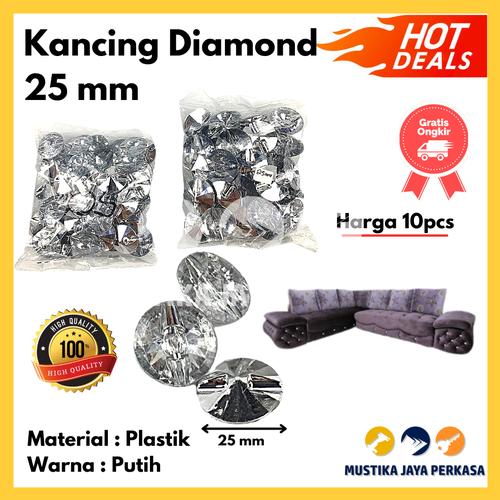 Jual Kancing Kristal Krystal Permata Diamond Aksesoris Sofa Springbed ...