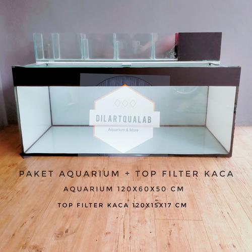 Jual Paket Custom Aquarium + Top Filter kaca 120x60x50 cm Pre Order ...
