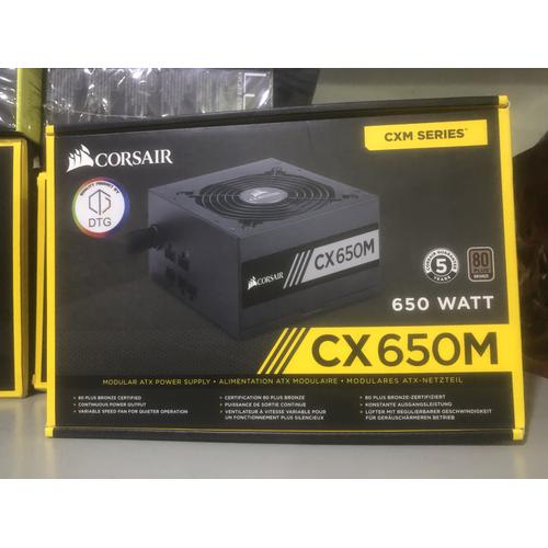 Jual PSU corsair CX650M 650w 80+ Bronze Semi modular - Kota Palembang ...