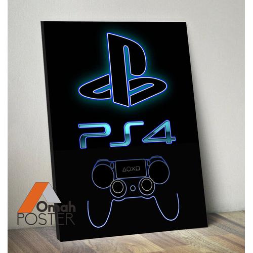 Jual Hiasan Dinding - Poster Kayu - Poster Game Playstation - PS4 - Kab ...
