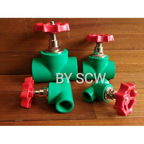 Jual Stop Valve PPR 1 1/4" inch 40mm Gate Valve Stop Kran PPR Fitting ...