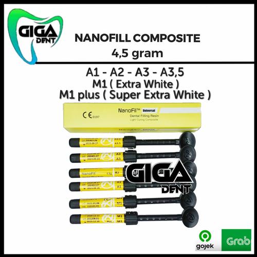 Jual COMPOSITE TAMBAL GIGI NANOFILL - extra white + - Kota Bekasi ...
